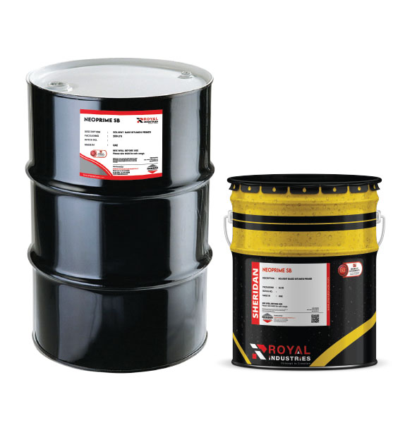 Neoprime SB - Solvent Base Bitumen Primer | Waterproofing Online SAB ...