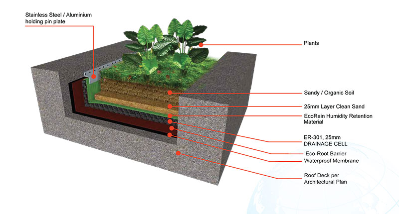 SAB® ANTIROOT One layer | Shams Al Bawadi SAB Shams Al Bawadi